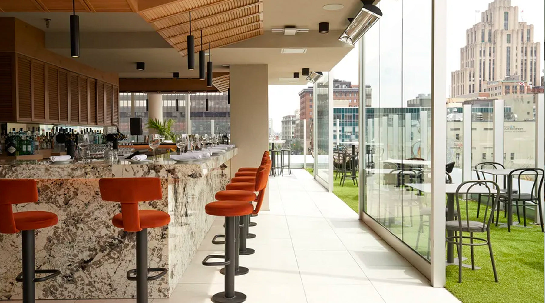 Terrasse Carla Montreal | Our Projects | Moog Audio Pro